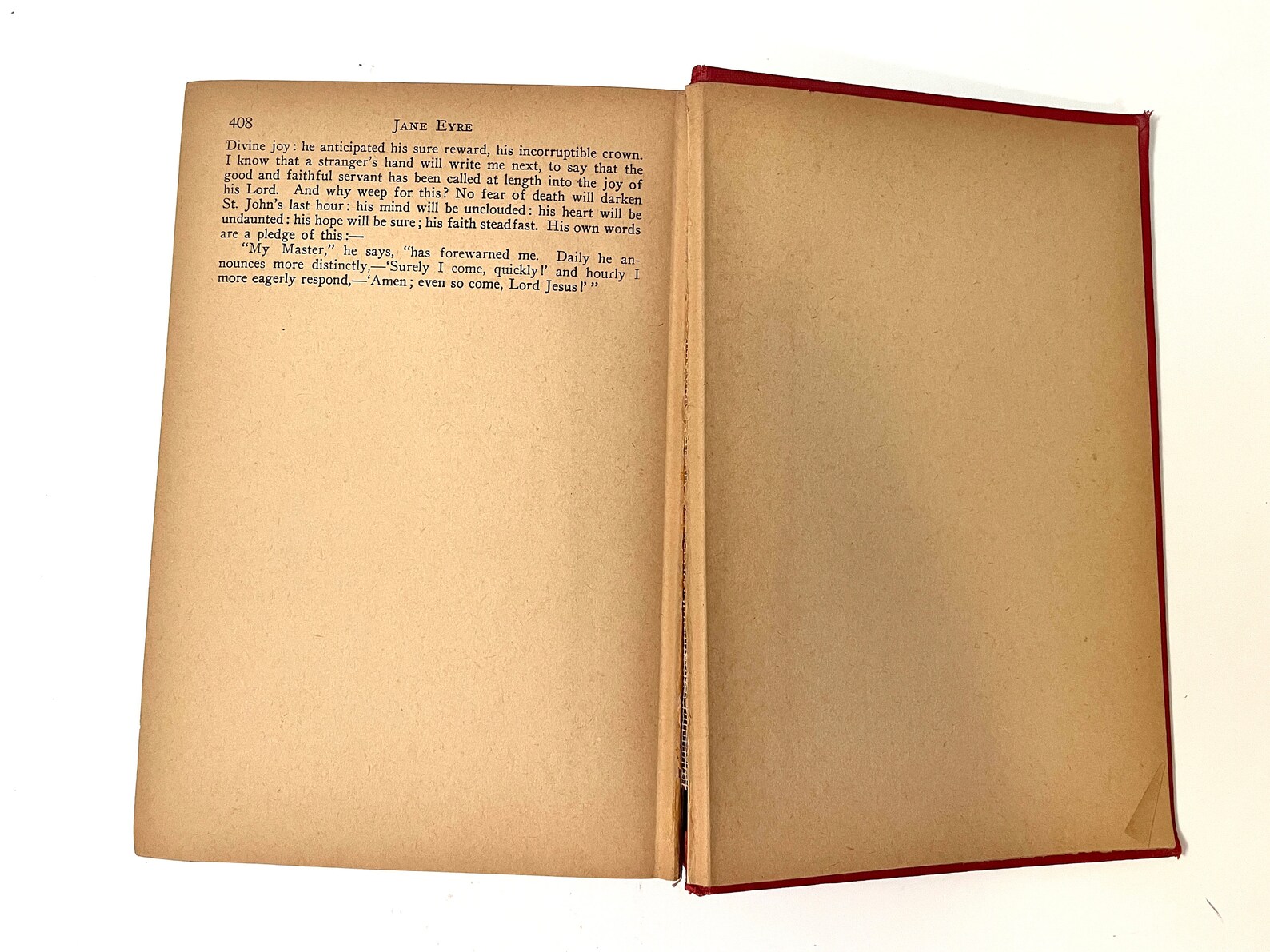 Jane Eyre Hardcover Book 1943 First Printing Tower Books - Etsy