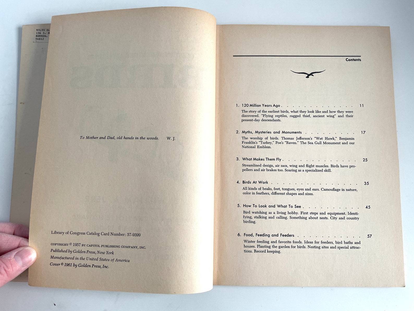 Birds: A Golden Book, Question and Answer Adventures (copyright 1957 ...