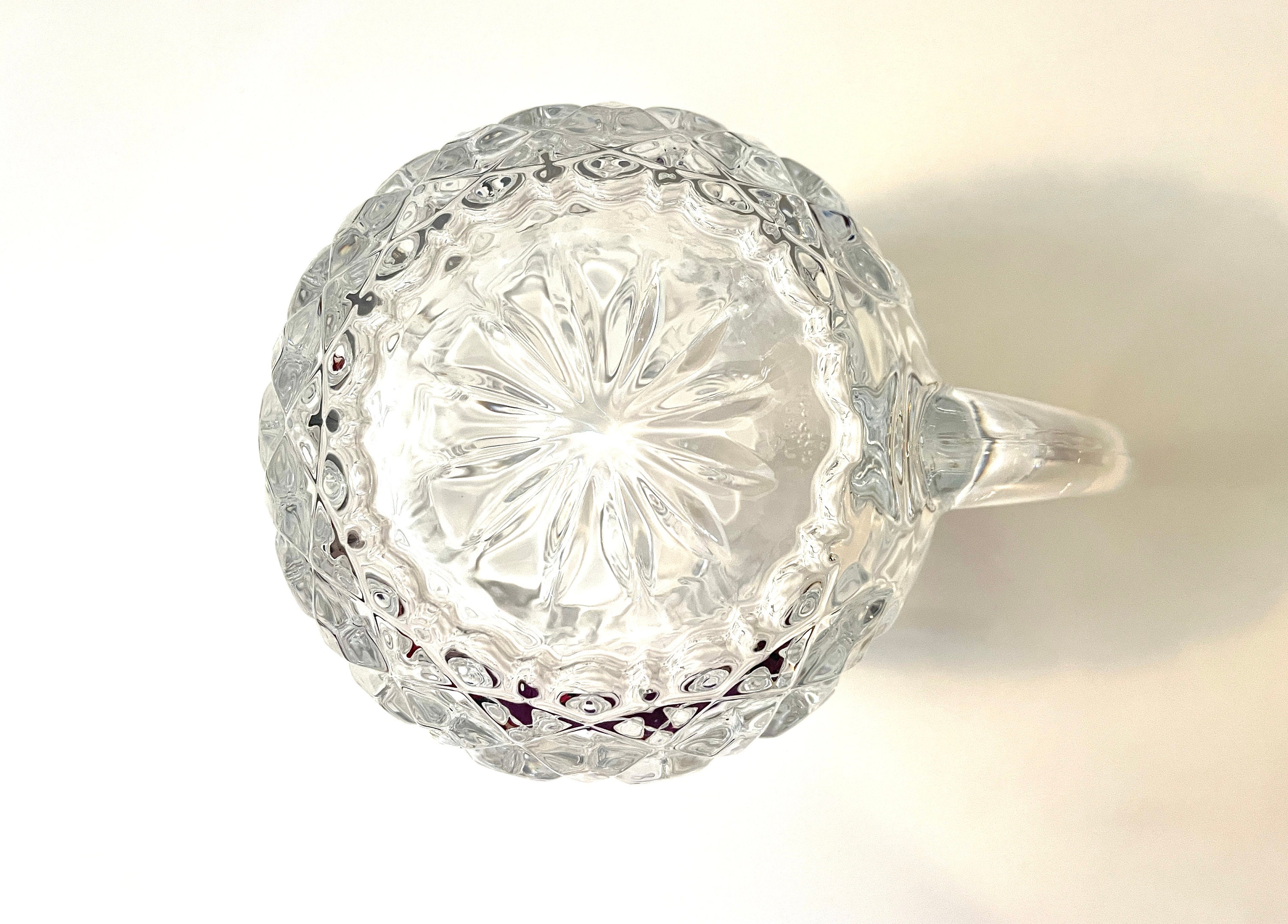 Vintage Godinger Shannon Crystal Glass Water Pitcher - Etsy