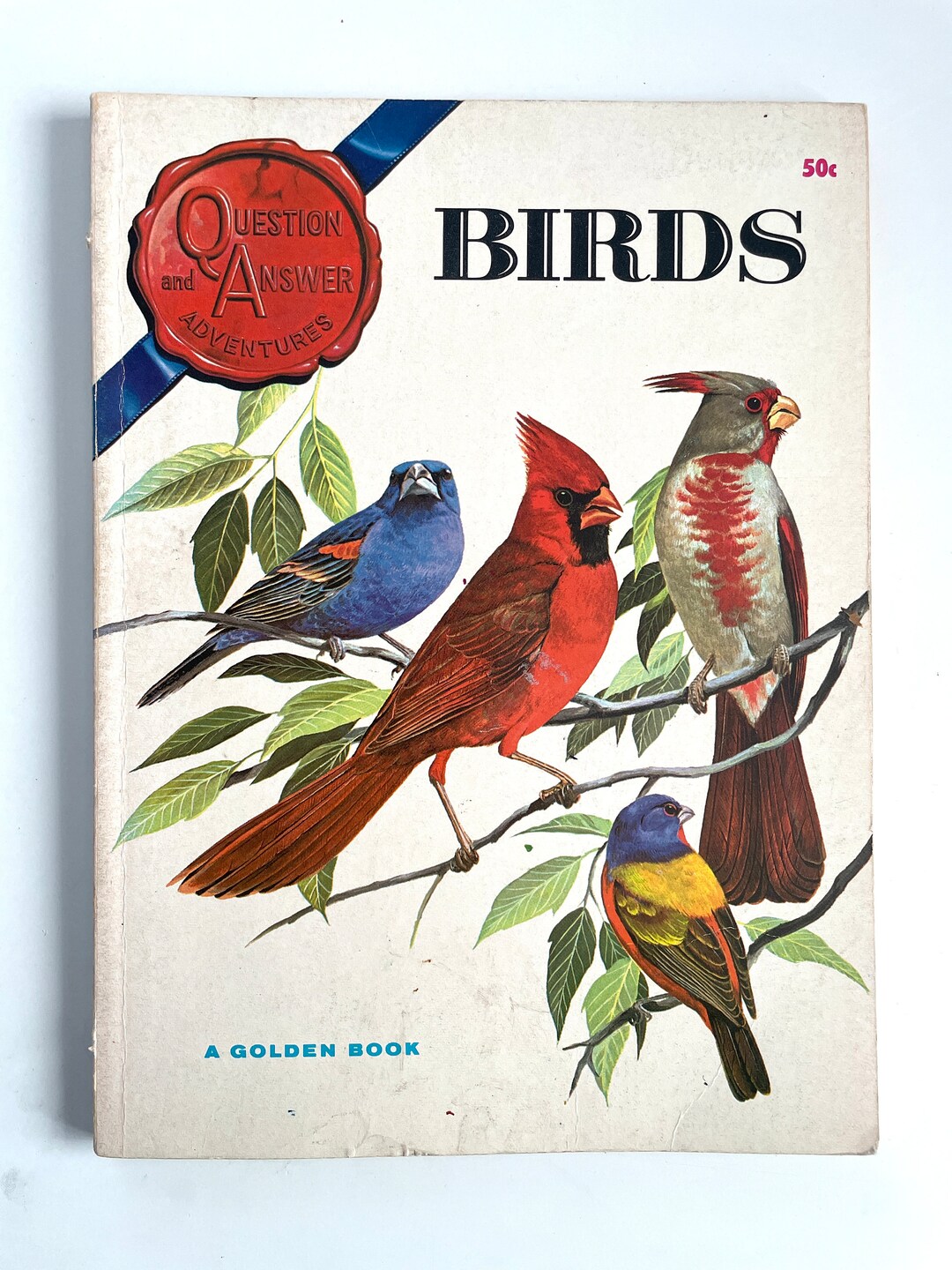 Birds: A Golden Book, Question and Answer Adventures (copyright 1957 ...