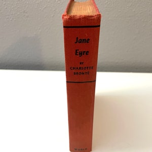 Jane Eyre Hardcover Book 1943 First Printing Tower Books - Etsy