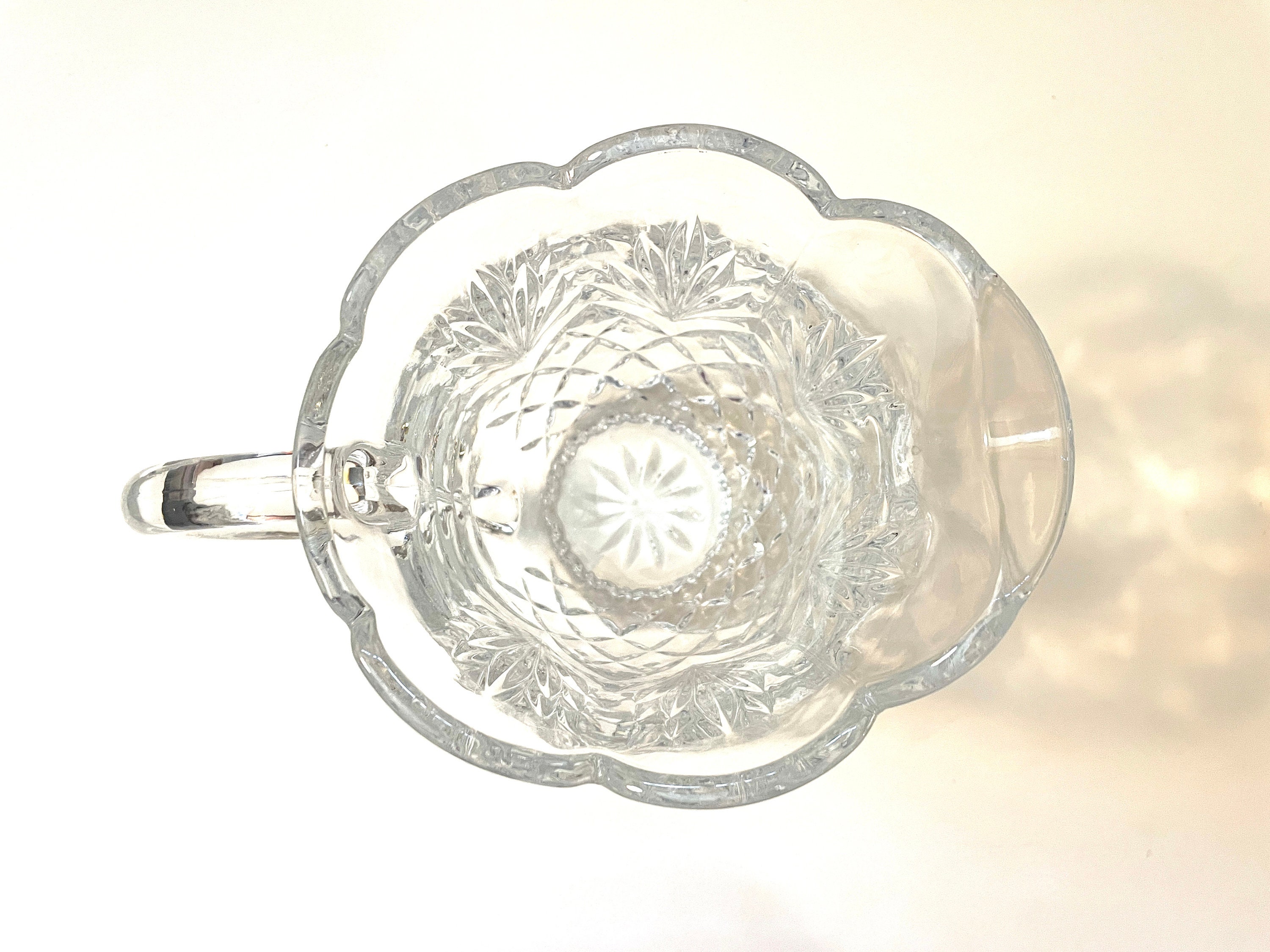 Vintage Godinger Shannon Crystal Glass Water Pitcher - Etsy