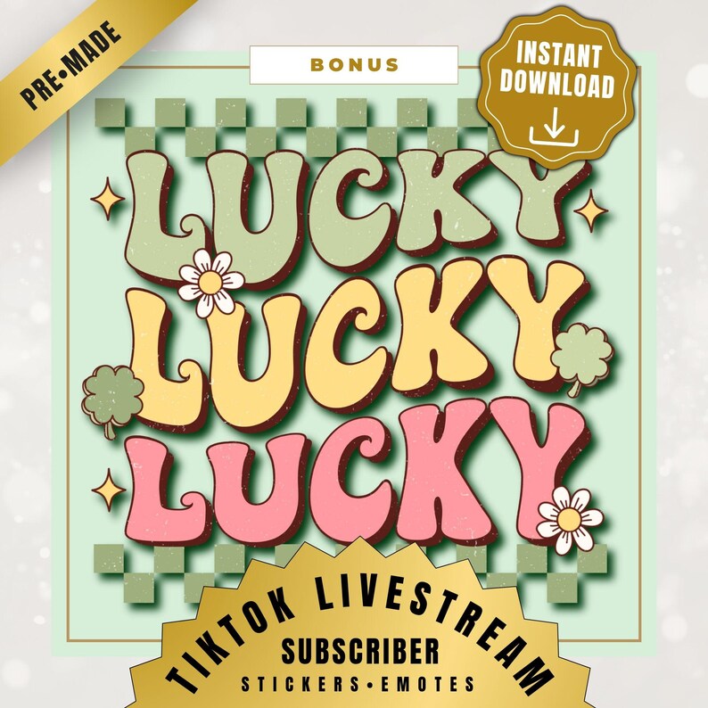 Tiktok Sub Stickers, Premade Live Stream Chat Stickers, Digital 3D Neon ...