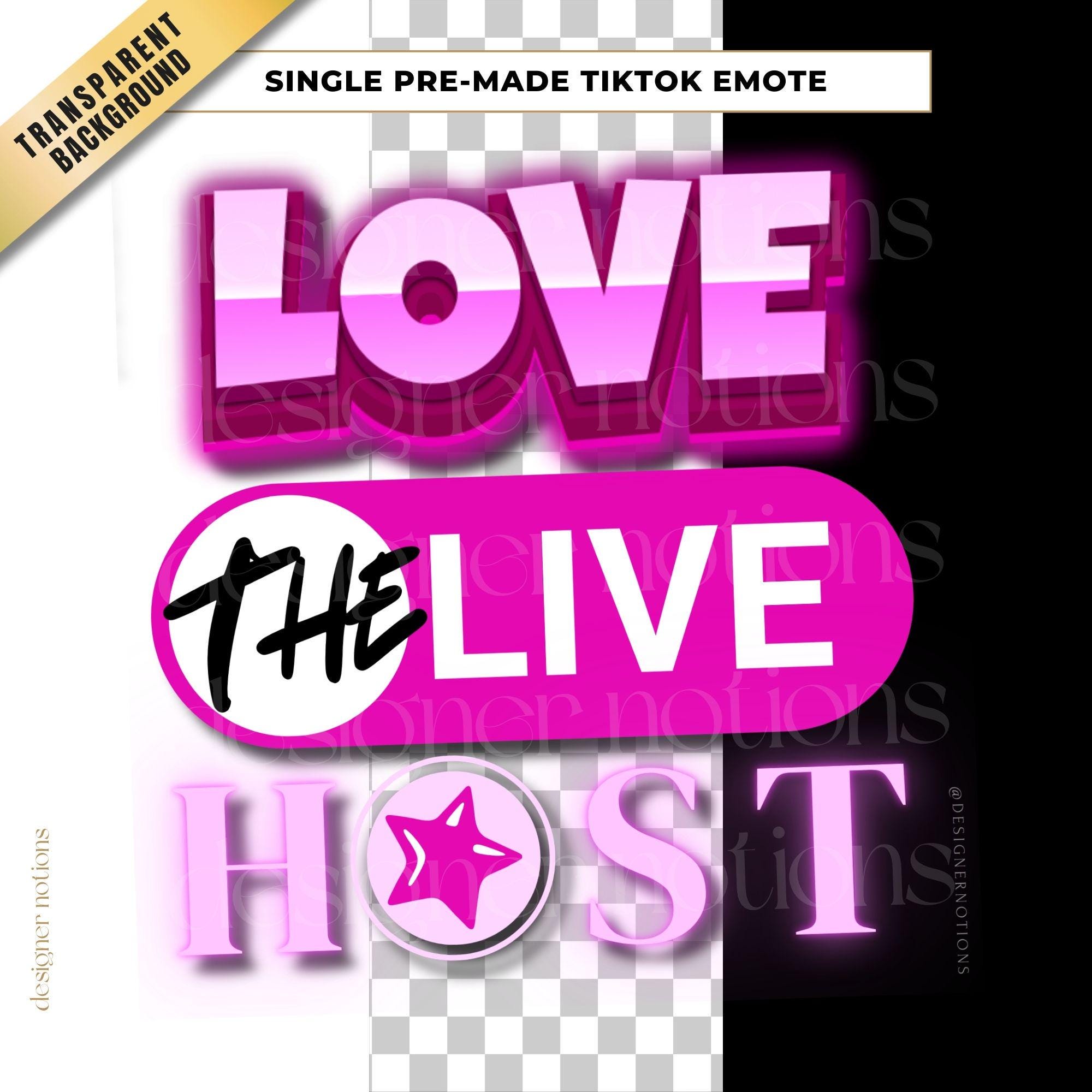 Tik Tok Sub Sticker, Tiktok Live Subscriber Emote, Live Stream Sticker ...