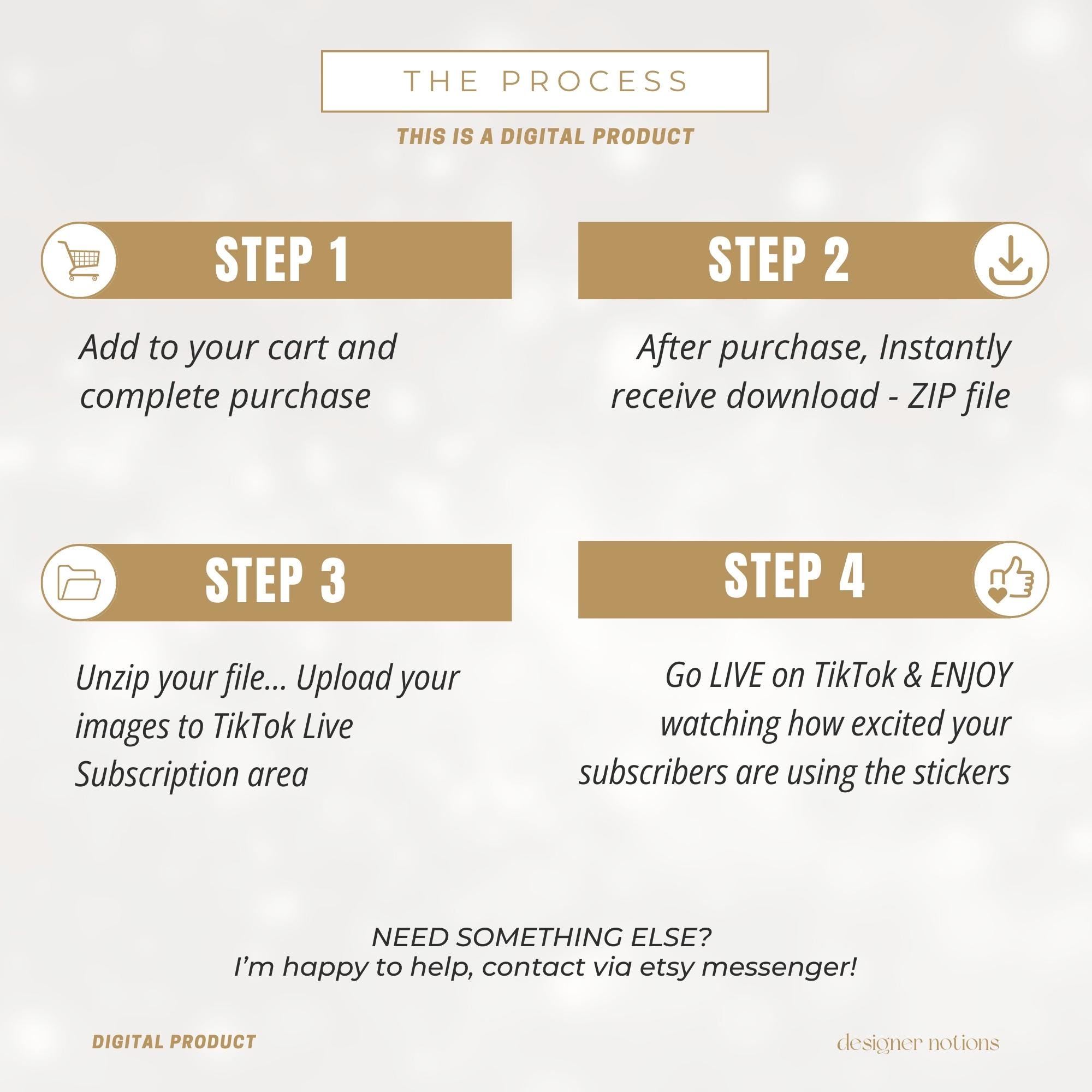 Tik Tok Sub Sticker, Tap Tap Tap Emote, 3D Subscriber Sticker, Tiktok ...