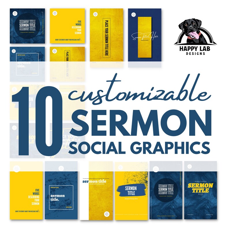 10 Church Social Media Templates for Posts and Stories - Etsy