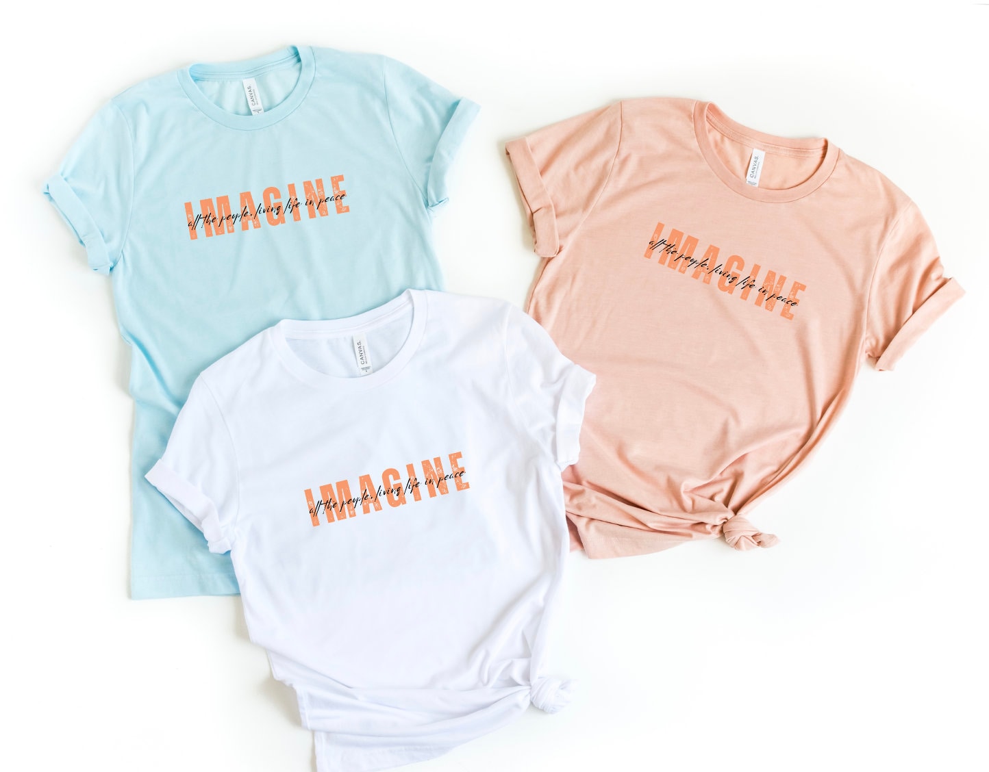 Imagine, John Lennon, Peace, John Lennon T-shirt Imagine Shirt the ...