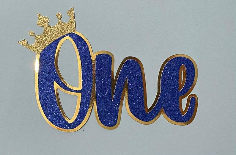 One Boy Cake Topper - Etsy