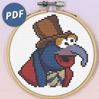 Mr Tickle Cross Stitch Pattern Only PDF/JPEG Files - Kids Book ...