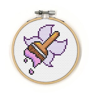 Neopets Paint Brush Cross Stitch Patterns: Baby, Faerie, Rainbow ...