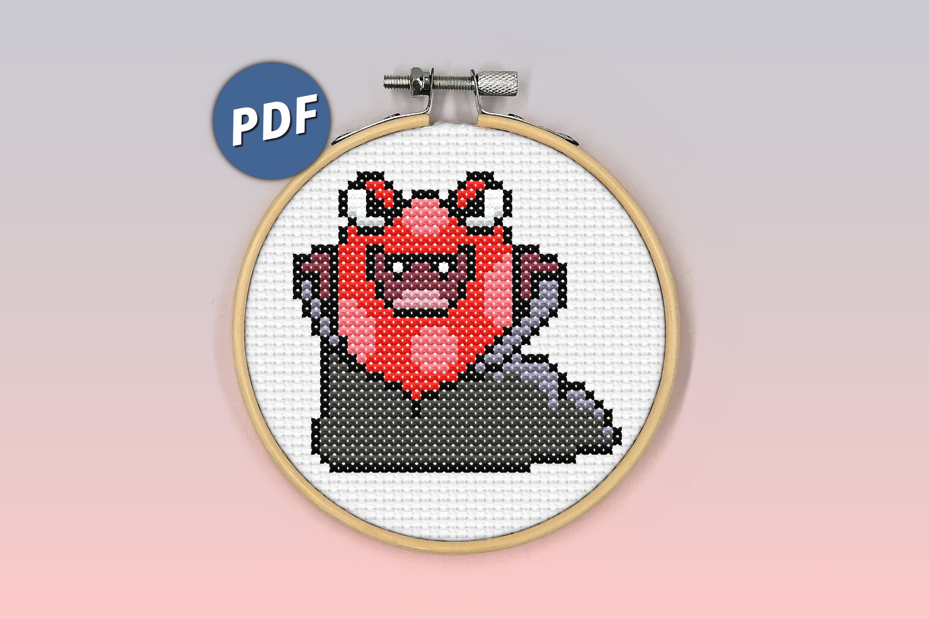 Neopets Halloween Cross Stitch Pattern: Slorg, Meowclops, Paint Brush ...