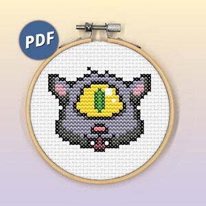 Neopets Halloween Cross Stitch Pattern: Slorg, Meowclops, Paint Brush ...