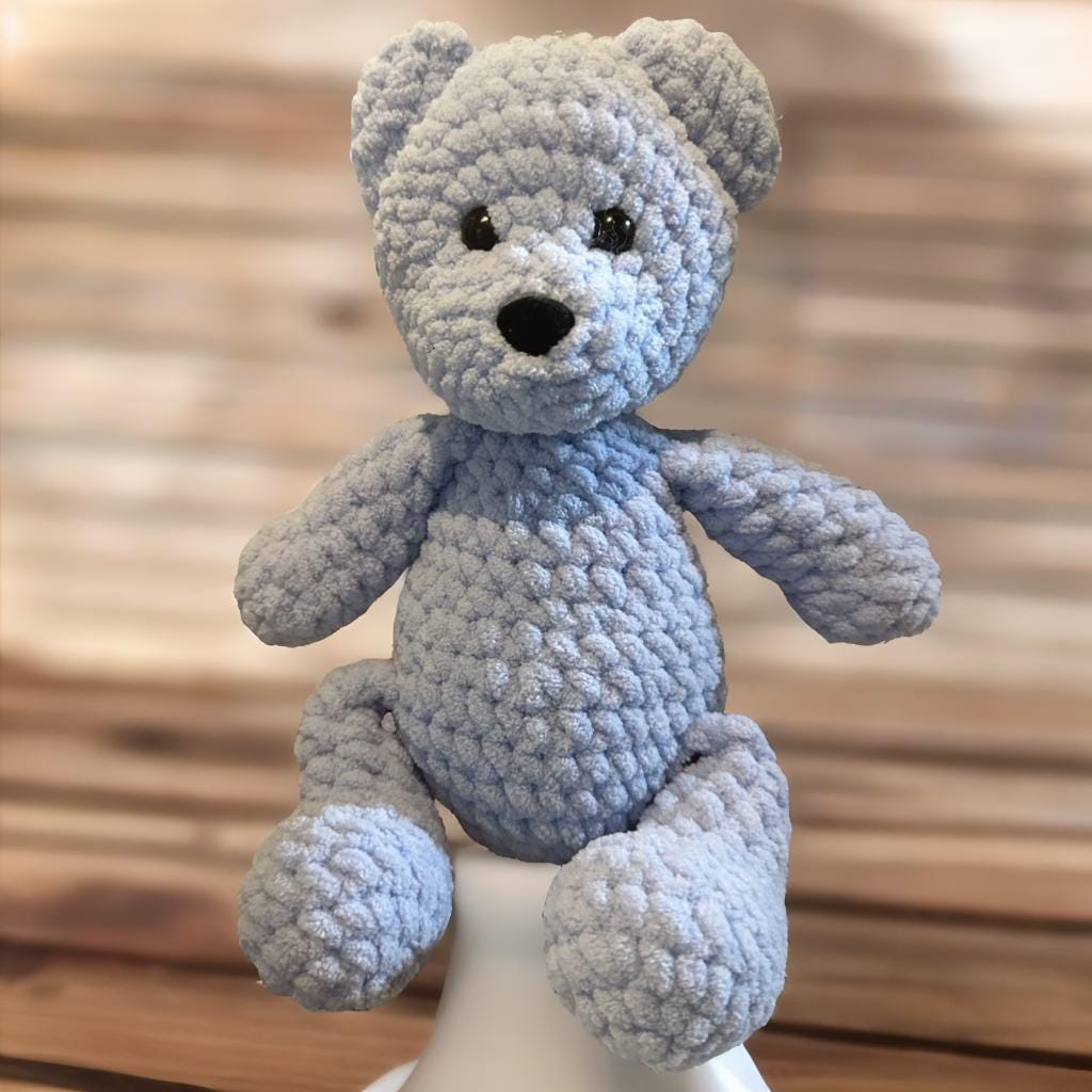 Adorable Handcrafted Plush Teddy Bear - Etsy