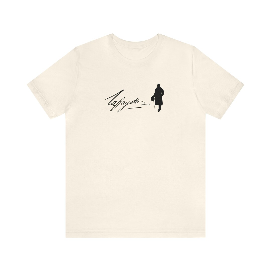 Marquis De Lafayette 2-sided Silhouette Signature Unisex Short - Etsy