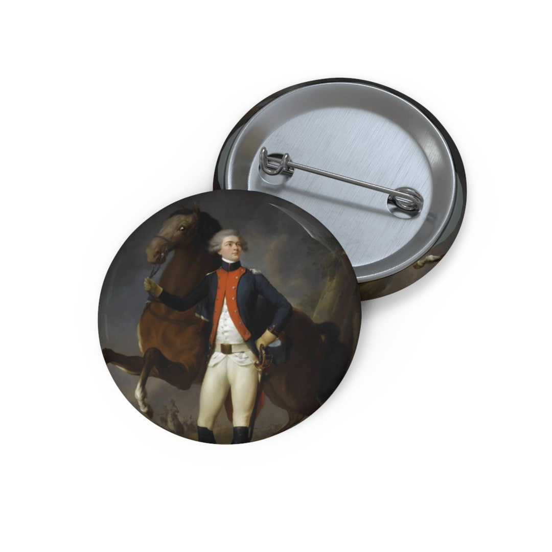 Marquis De Lafayette Button - Portrait of Young Lafayette, History ...