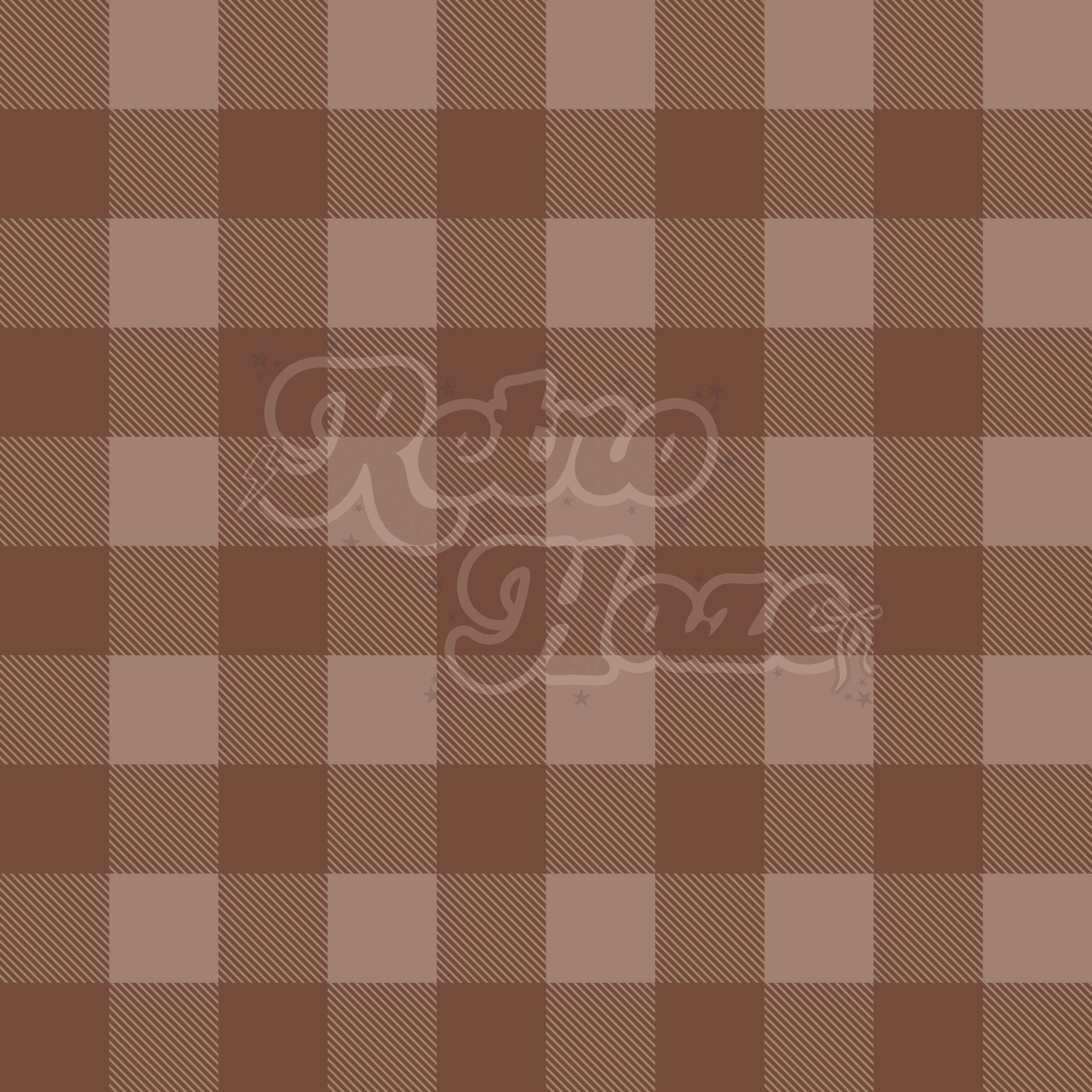 Brown Plaid Seamless Pattern | Fabric, Clothing (digital File) - Etsy