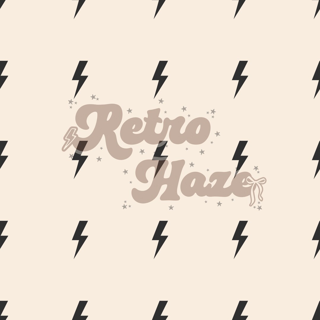 Lightning Bolts Seamless Pattern | Neutral Pattern | Digital File for ...