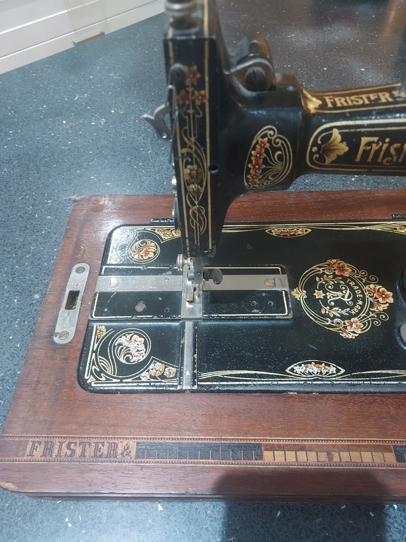 Antique Frister Rossman Sewing Machine- Circa 1899 - 1914 - Etsy