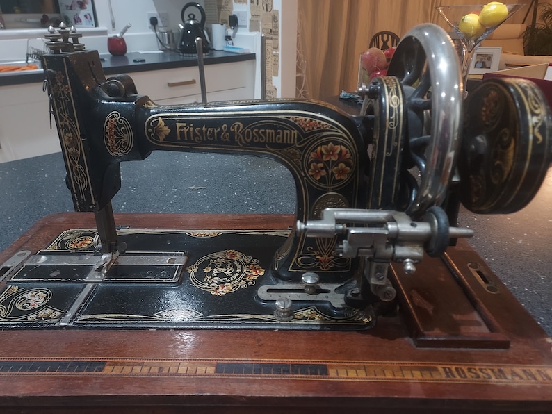 Antique Frister Rossman Sewing Machine Circa 1899 1914 - Etsy