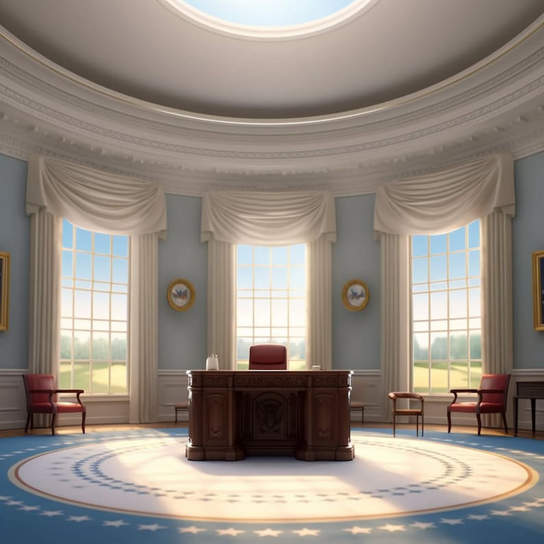 Presidential Zoom Virtual Background Pack - Etsy