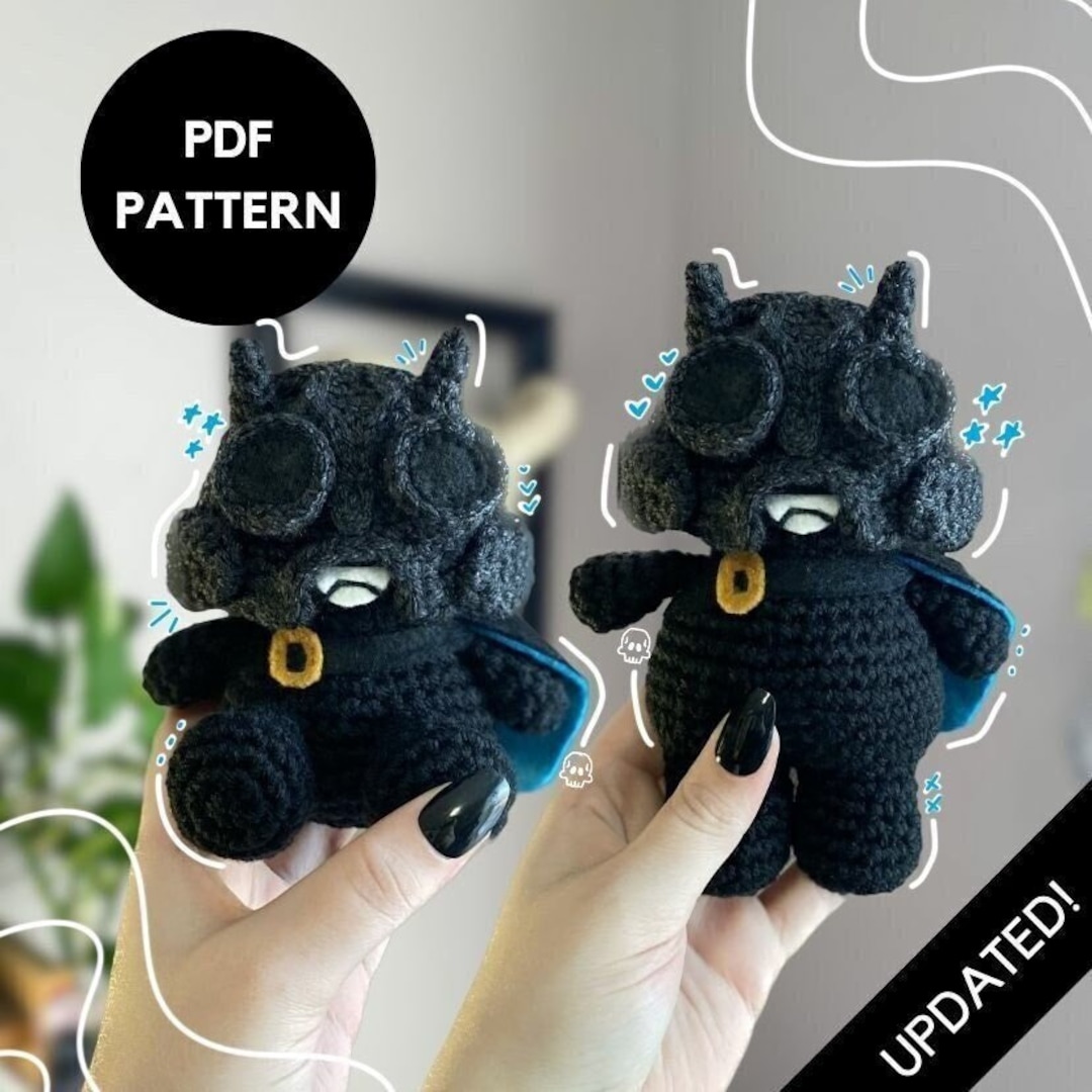 Mini Ghoul - Crochet Pattern - PDF Pattern - Etsy