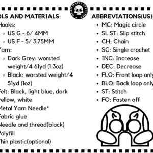 Mini Ghoul Crochet Pattern PDF Pattern - Etsy Canada