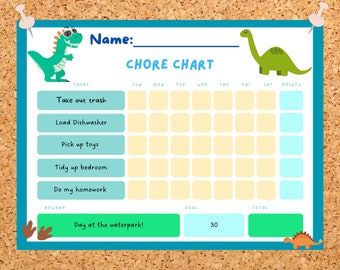 Reward Chart, Chore Chart, Behavior Chart, Boys Reward Chart, Daily ...