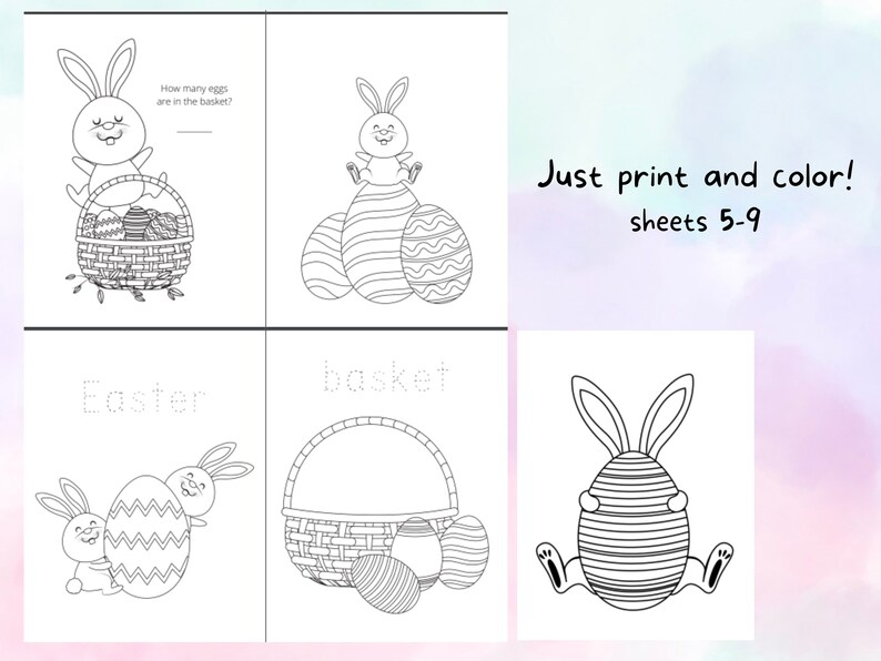 Easter Activity Printable, Easter Games, Coloring Pages, Easter ...