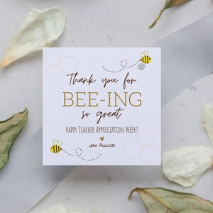 Editable Teacher Appreciation Tag Template | Teacher Thank You Tag ...