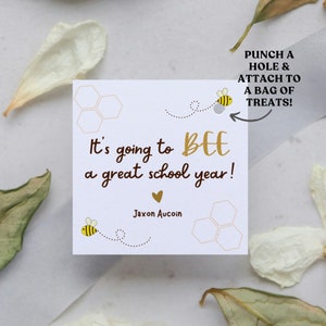 Editable Back to School Teacher Gift Tag Template | Teacher Thank You ...