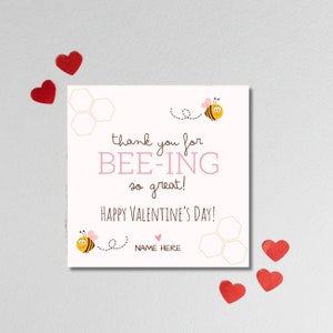 Editable Valentine's Day Favor Tag|tag for Class/daycare|kids Treats ...