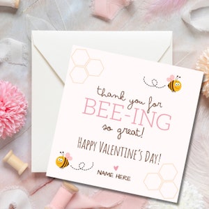 Editable Valentine's Day Favor Tag|tag for Class/daycare|kids Treats ...