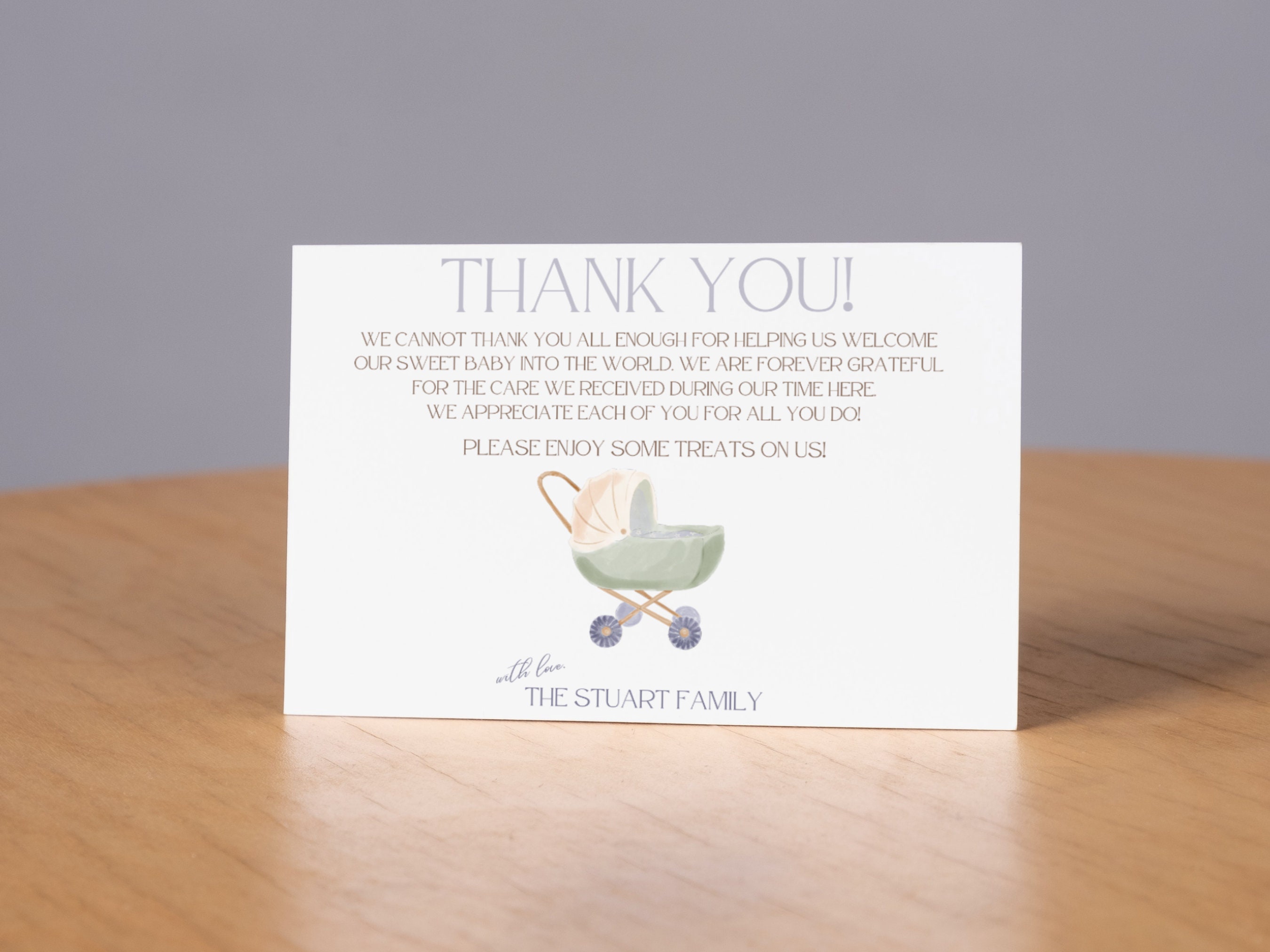 Labor and Delivery/mother Baby/ NICU Nurse Thank You Sign Printable ...