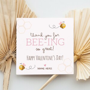 Editable Valentine's Day Favor Tag|tag for Class/daycare|kids Treats ...