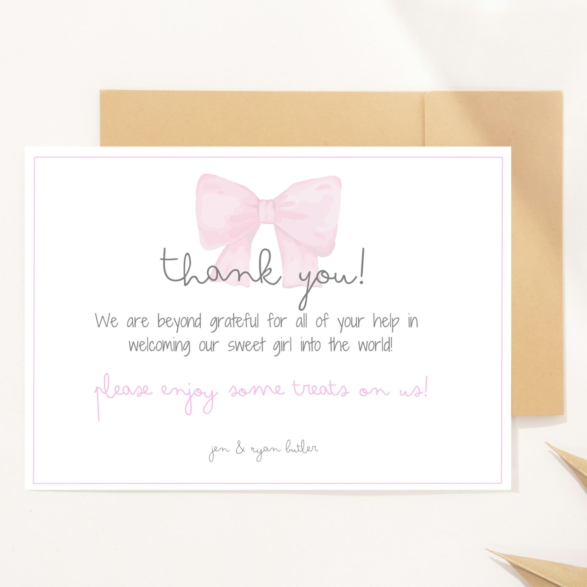 Editable Thank You Card Template | Nurse Appreciation Card | Editable ...
