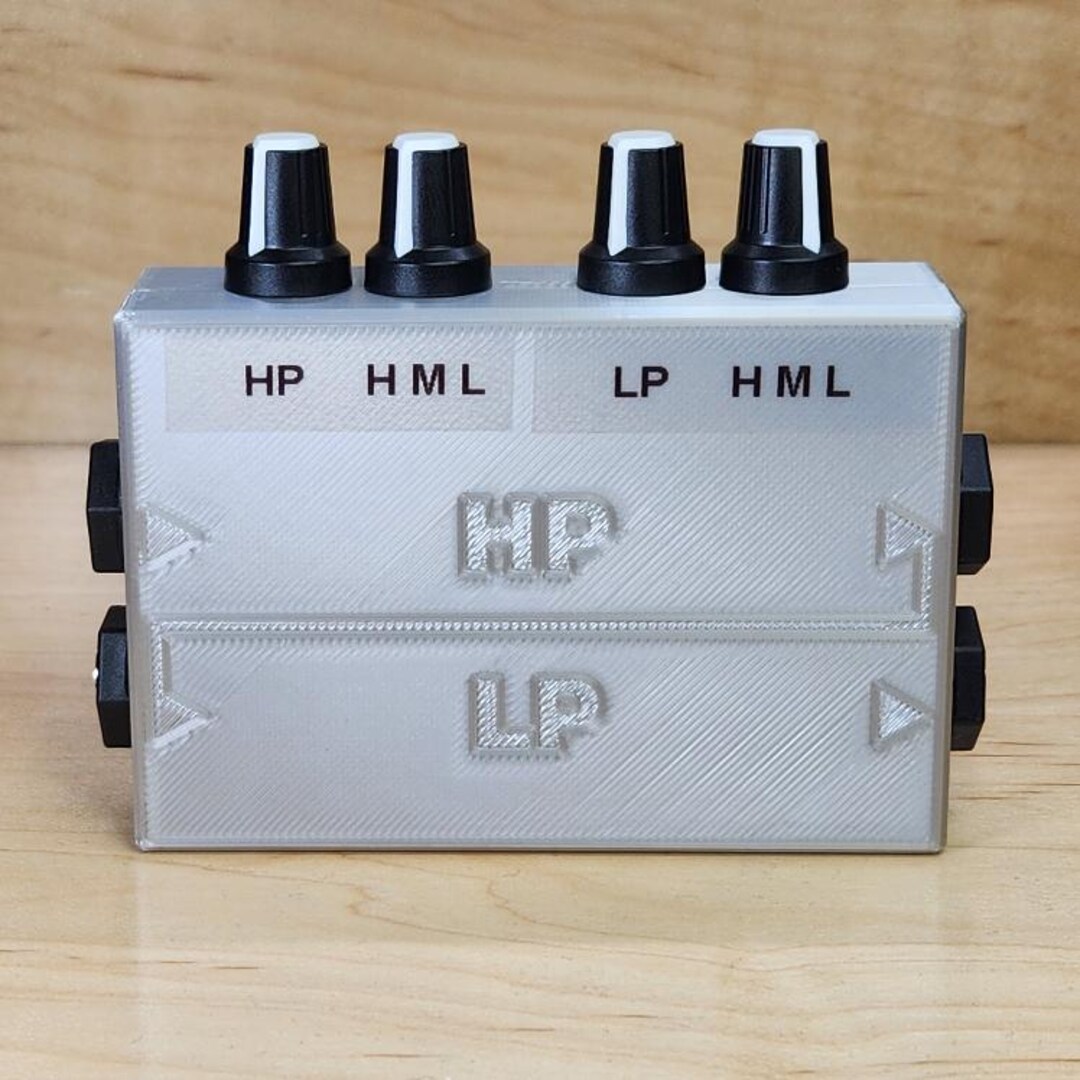1/4" Passive Dual Filter – High-pass / Low-pass / Band-pass – 3 ...