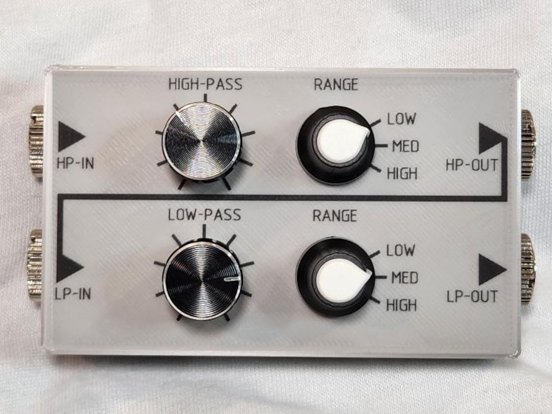Passive Dual Filter – High-pass / Low-pass / Band-pass – 3-position ...