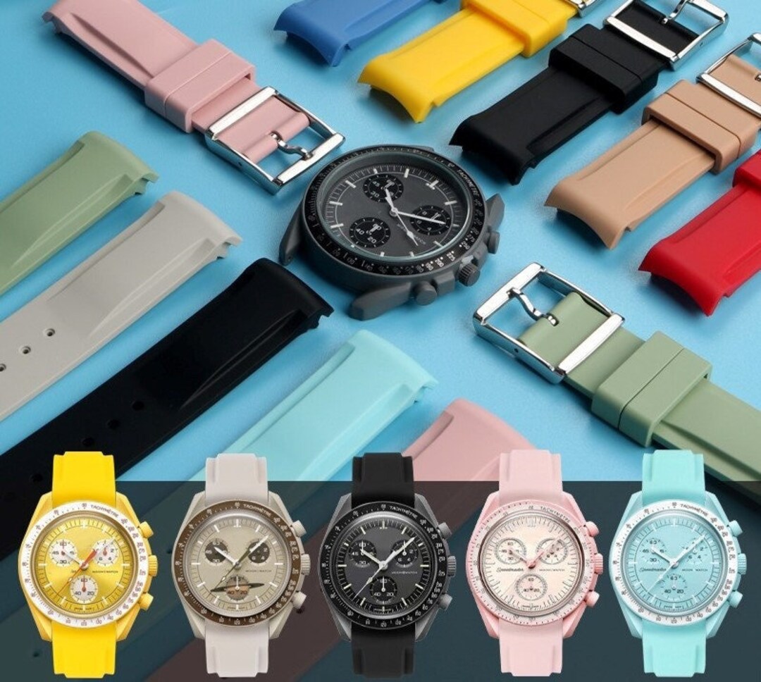 Moonswatch Straps in All Colors Bracelet Armband With Free - Etsy