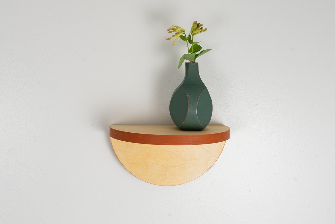 Half-circle Wall Shelf - Etsy