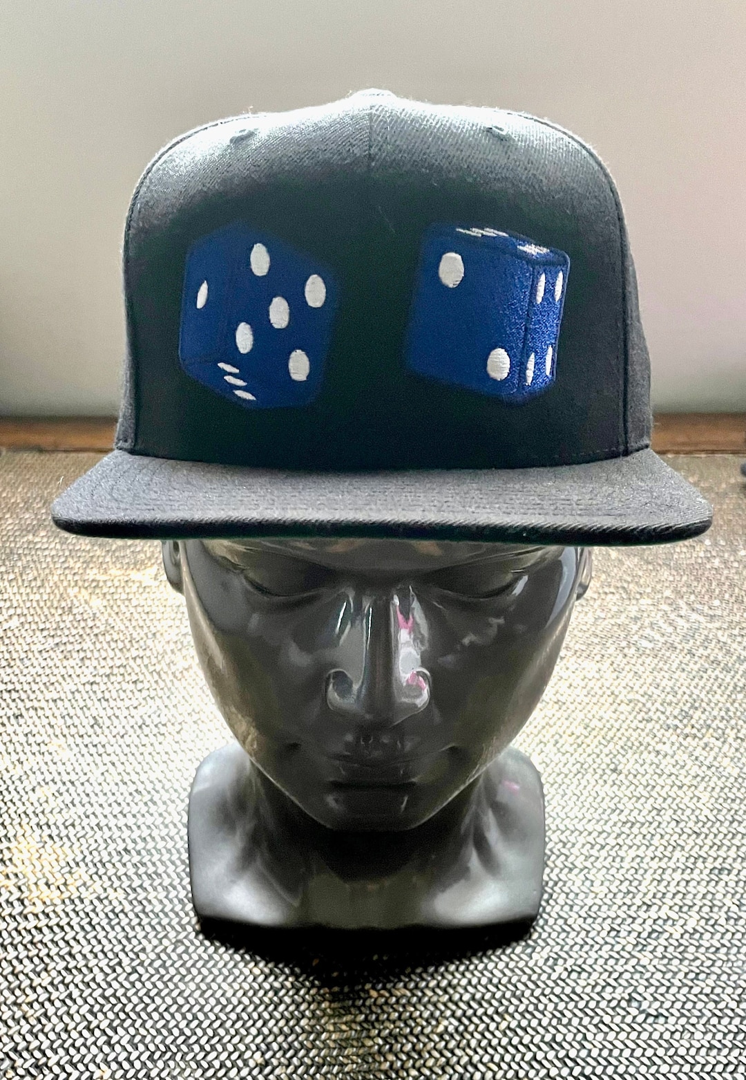 The Hip Made for the Hip Embroidered Dice Cap - Etsy
