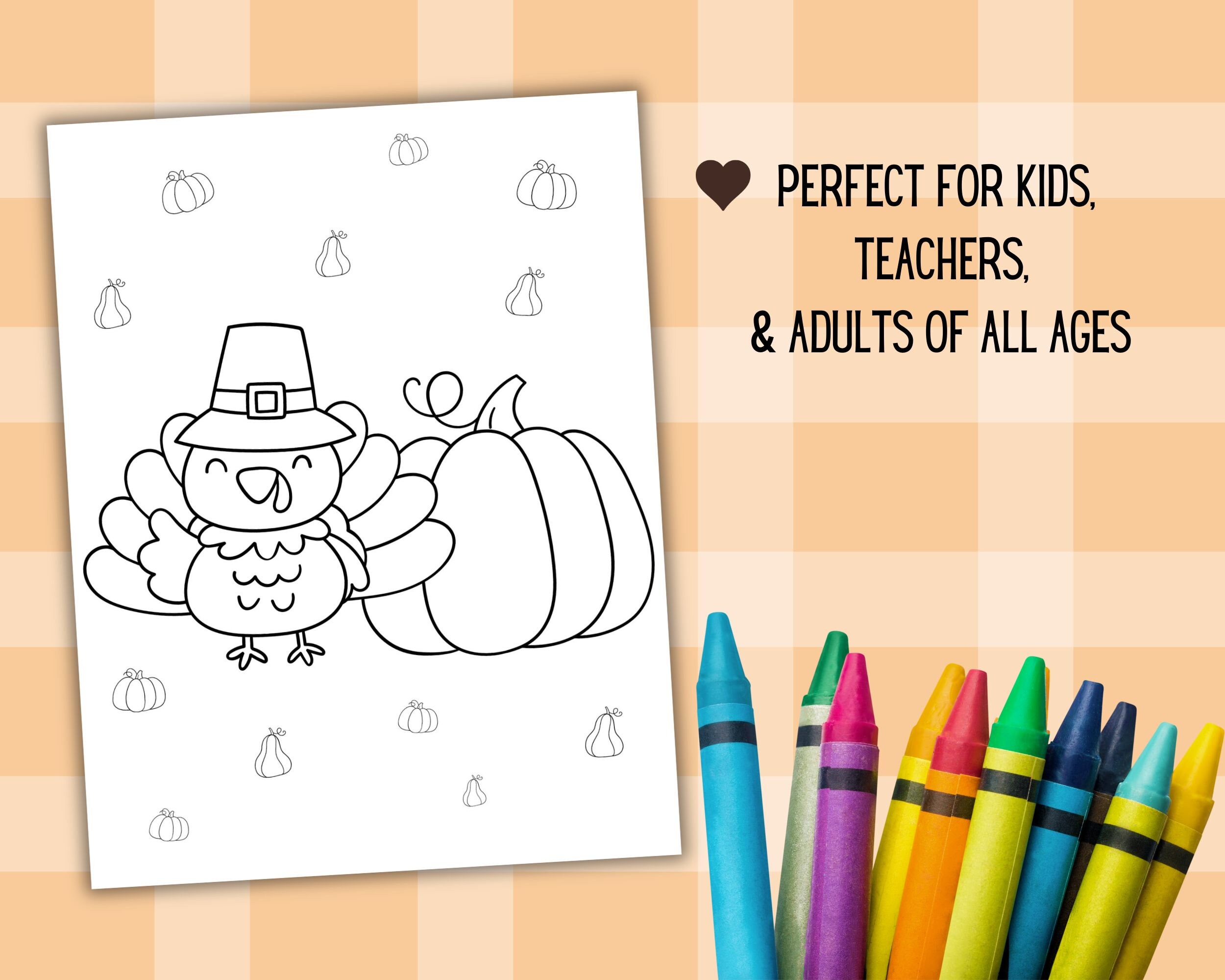 Thanksgiving Coloring Pages, Thanksgiving Kids Activities, Coloring for ...