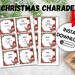 Christmas Charades, Charades, Printable Charades, Printable Christmas ...