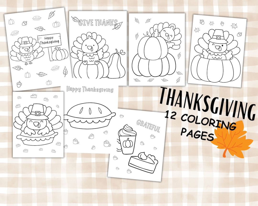 Thanksgiving Coloring Pages, Thanksgiving Kids Activities, Coloring for ...