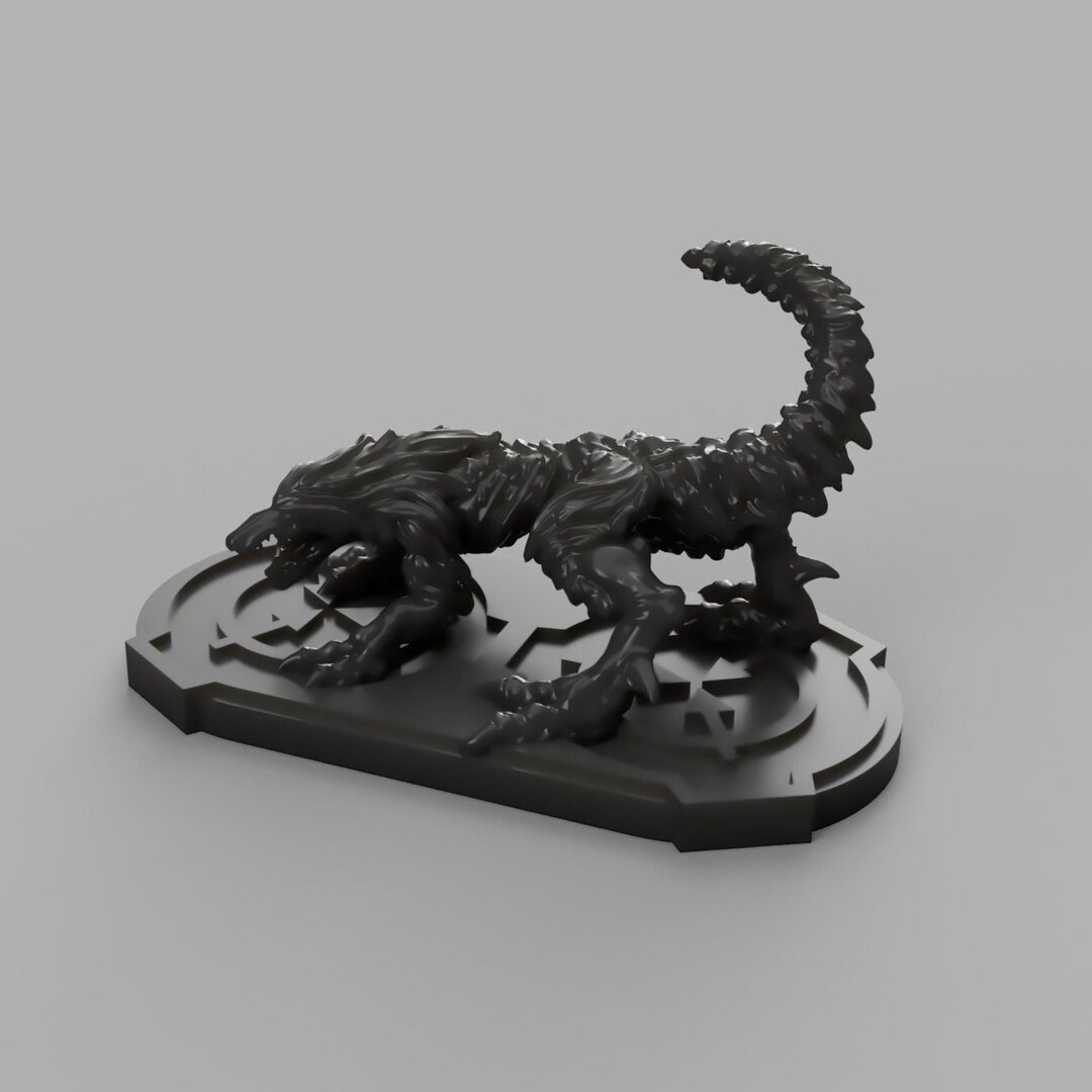 SCP 682 Hard to Destroy Reptile STL for 3d Printing - Etsy