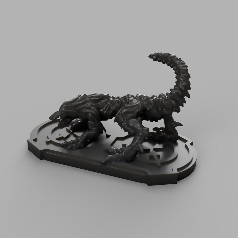 SCP 682 Hard to Destroy Reptile STL for 3d Printing - Etsy