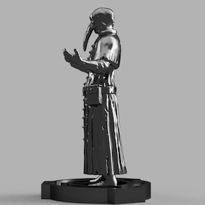SCP 049 Plague Doctor STL for 3d Printing - Etsy