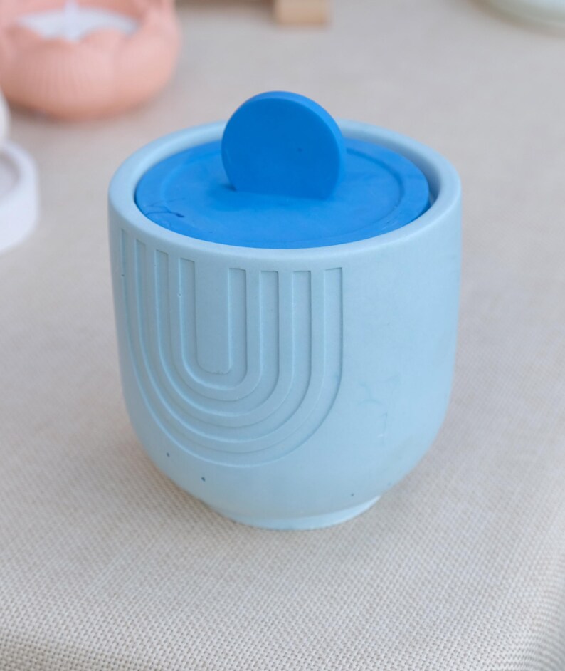 Rainbow Pot - Blue - Etsy
