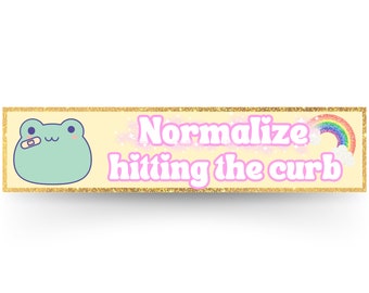 Frogs Can't Drive and Neither Can I Sticker / Bad Driver Joke Teasing ...