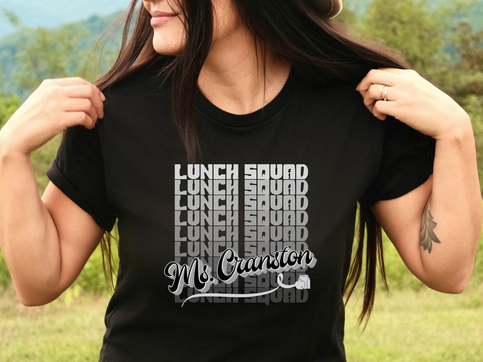 Custom Cafeteria Crew Shirts, Matching Personalized Lunch Room Tshirts ...