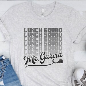 Custom Cafeteria Crew Shirts, Matching Personalized Lunch Room Tshirts ...